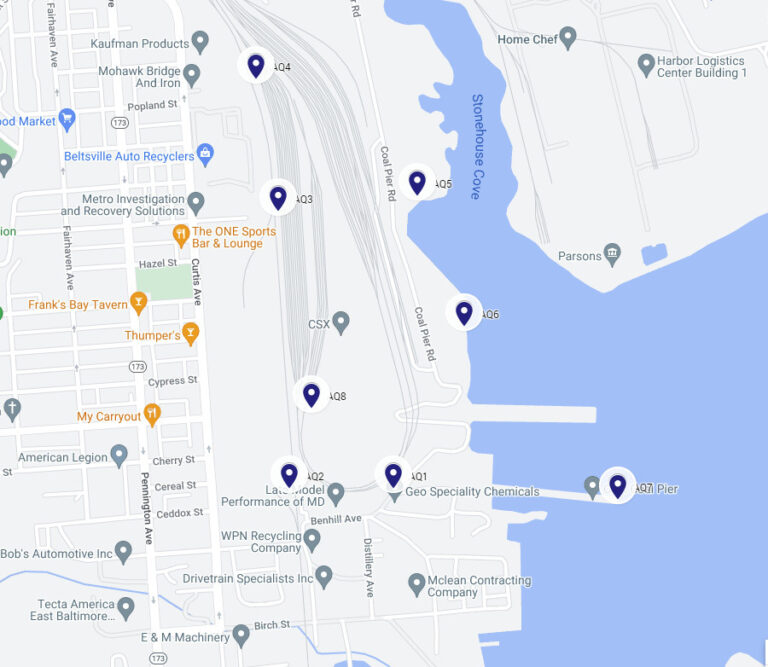 Monitoring - Curtis Bay Piers Facts